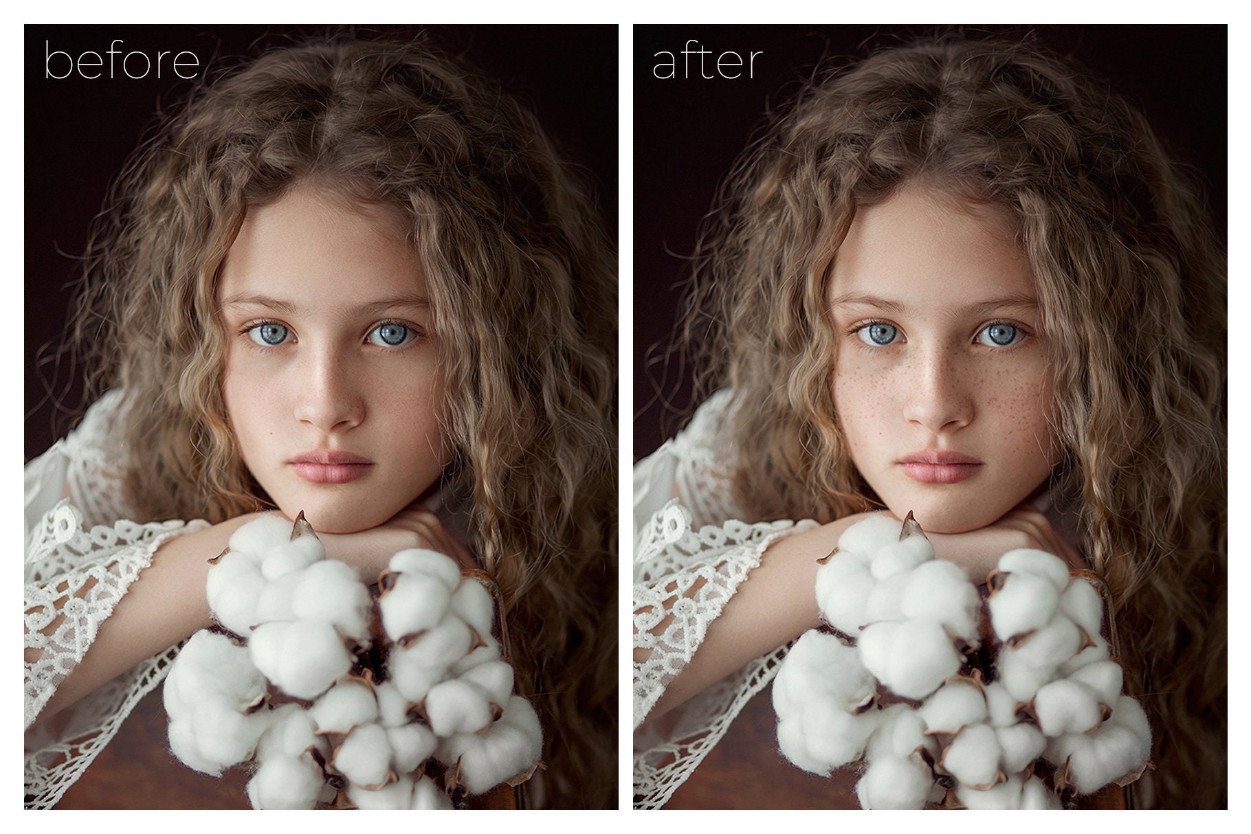 15 Freckles Overlays - Freckles PNG - Portrait - Photo Editing - Skin ...
