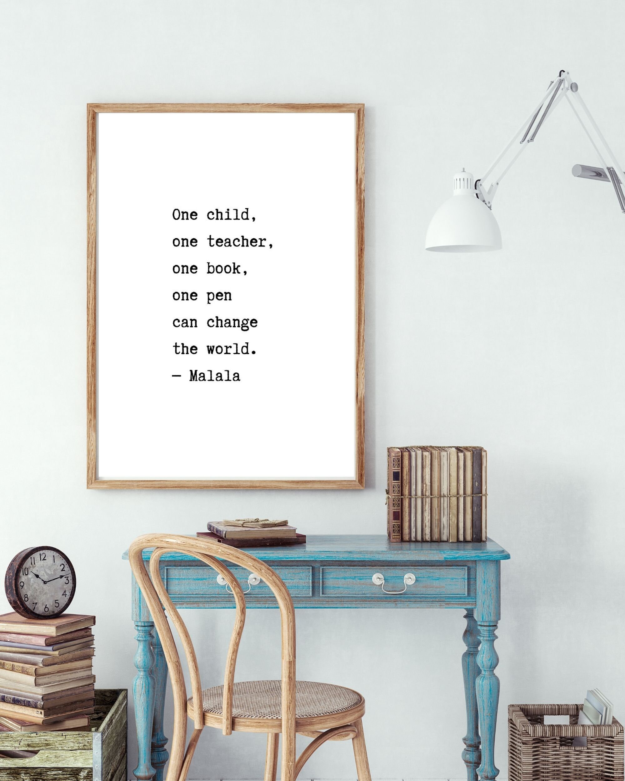 One Child, One Teacher, One Pen and One Book Can Change the World ...