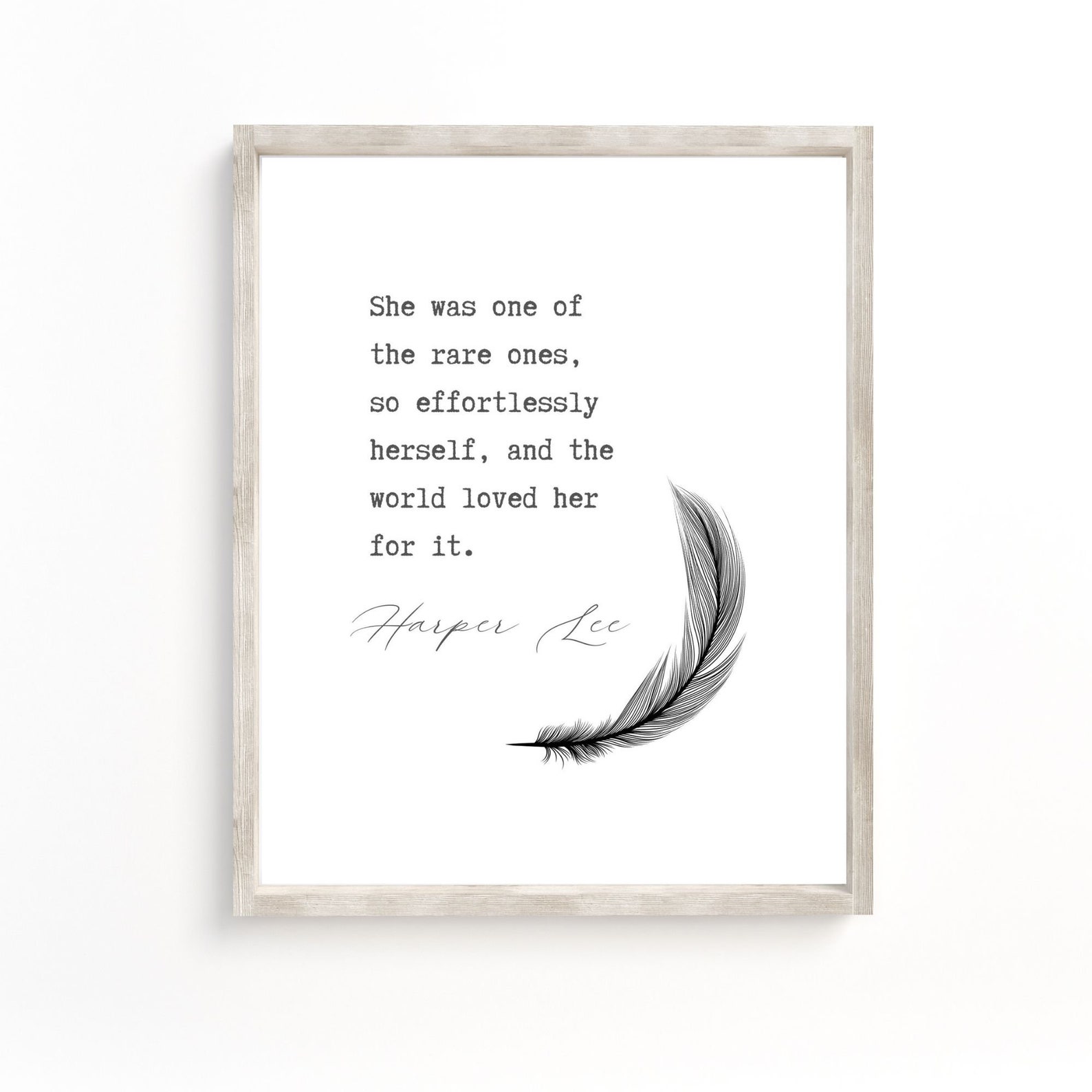 To Kill a Mockingbird Quote Harper Lee Book Lovers Gifts - Etsy