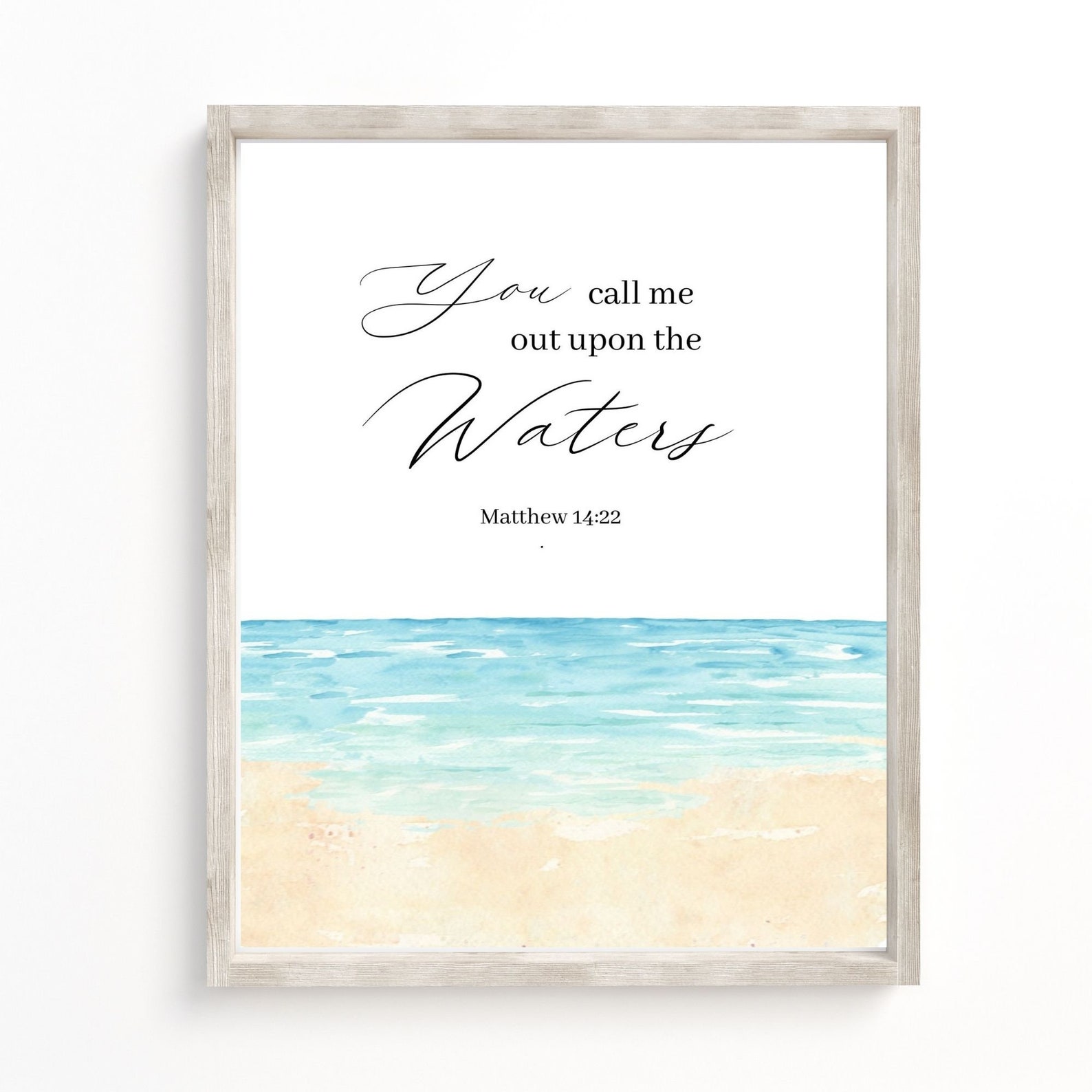 Matthew 14-22:23 Bible Printables Bible Verse Wall Art Christian Home ...