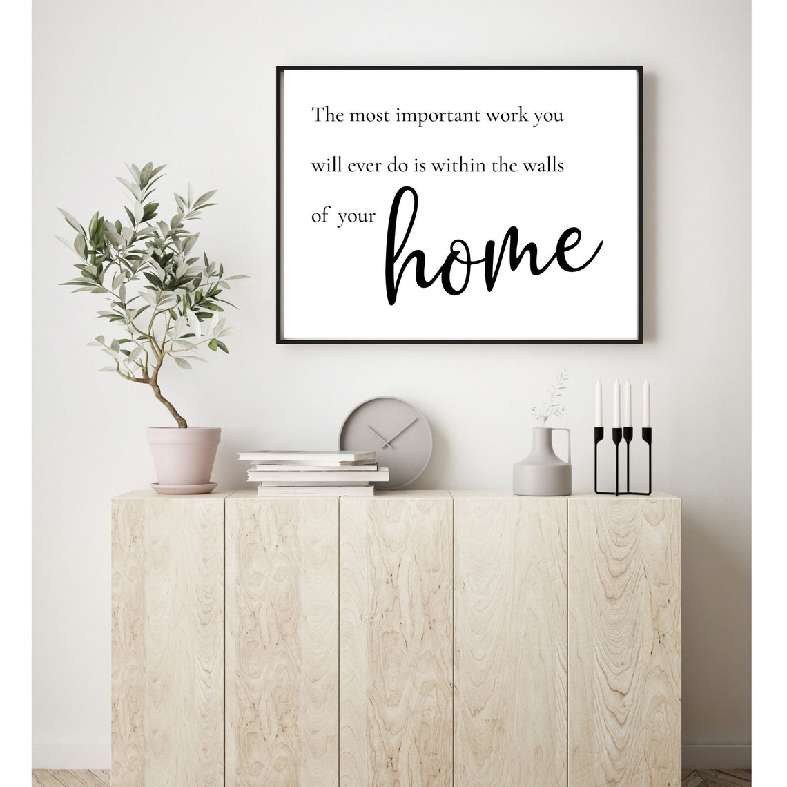The Most Important Work You Will Ever Do Will Be Within the - Etsy