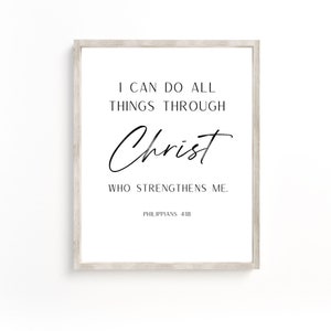 Philippians 4:13 I Can Do All Things Through Christ Who Strengthens Me ...