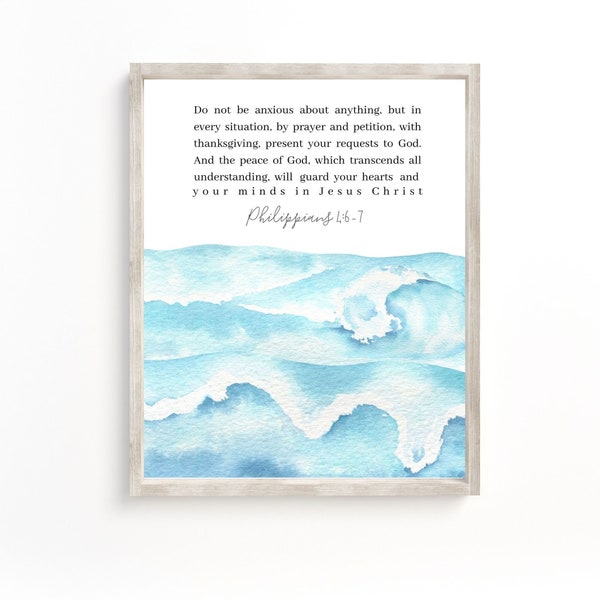 Do Not Be Anxious - Etsy
