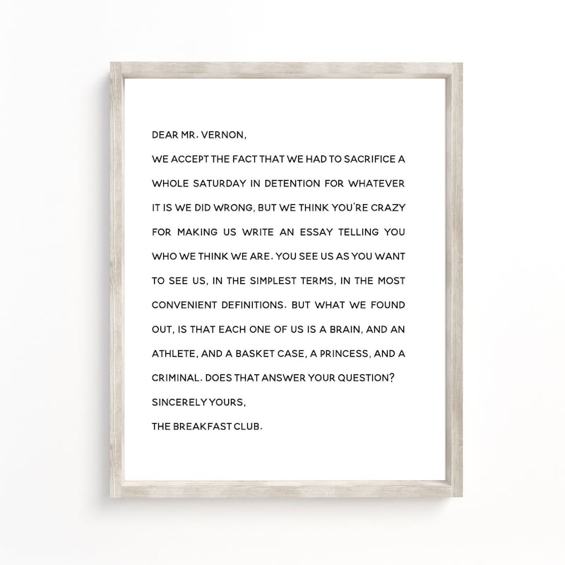 Breakfast Club - Etsy