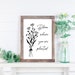 Bloom Where You Are Planted Bloom Print Modern Farmhouse - Etsy