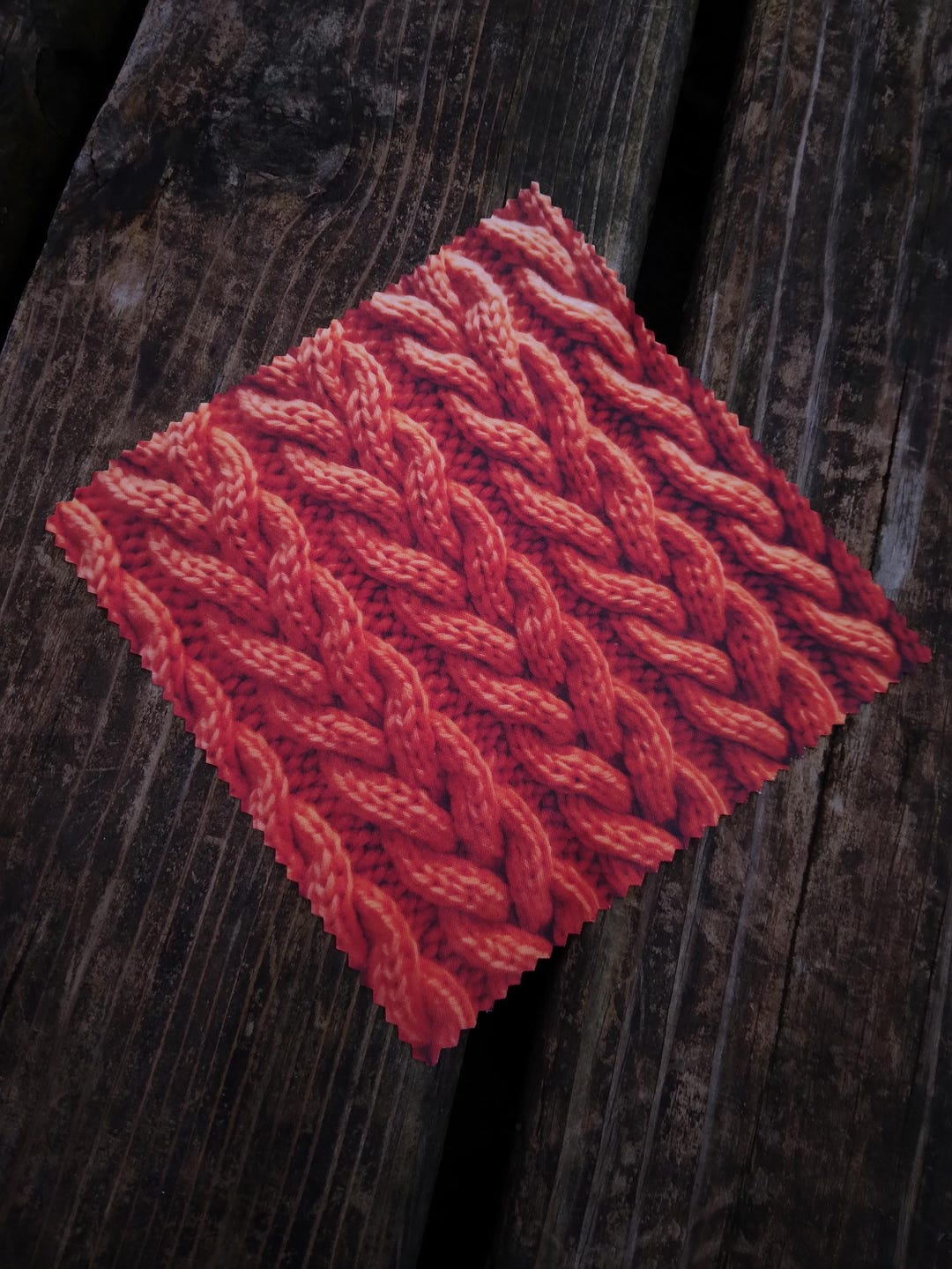 Knitted Cable Pattern Microfiber Eyeglass Cloth (5.5 X 5.5) - Etsy