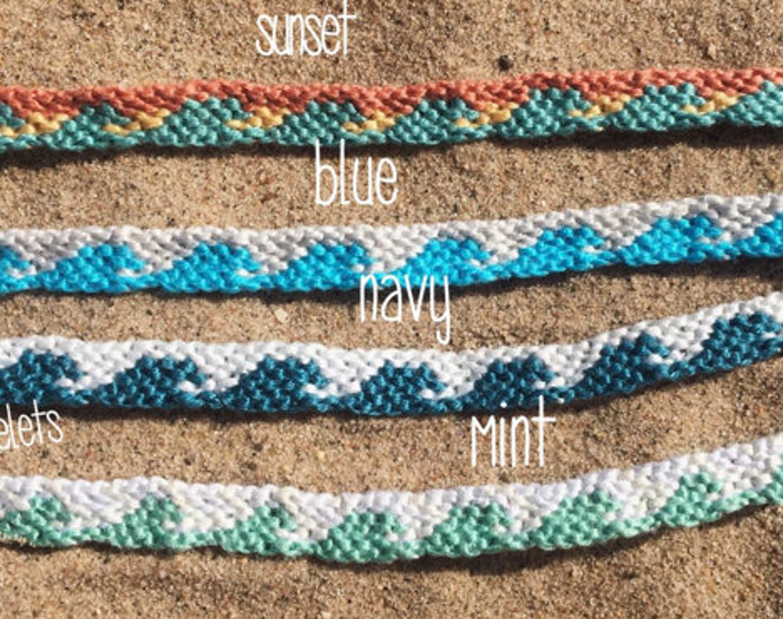 Ocean Wave Friendship Bracelet Best Friend Gift - Etsy