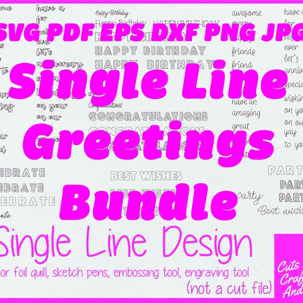 Single Line Svg - Etsy Australia