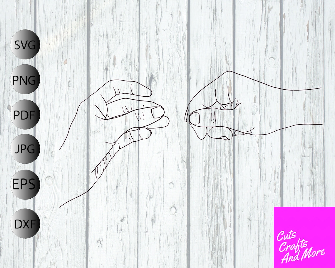 Hand Line Art Bundle SVG Hands Svg Line Art Svg Hands - Etsy UK