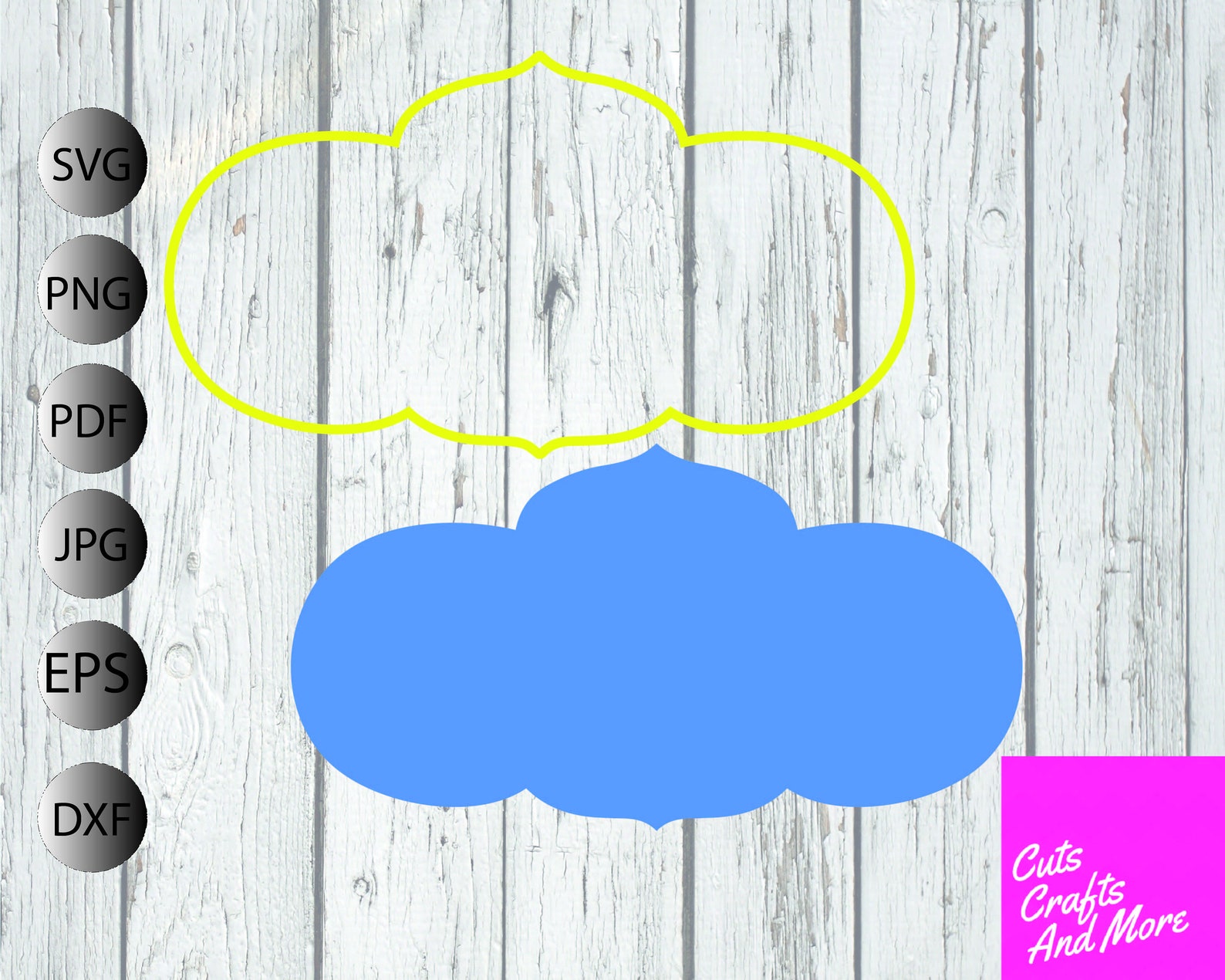 Frame SVG Sign and Offset Sign and Frame Svg Tag Svg Label - Etsy