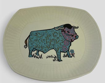 Vintage Ironstone Beefeater Steak Plate - Etsy UK