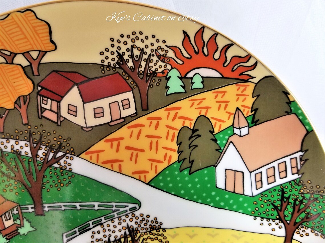 Friends of World Wide Art Studios Plate Limited Edition of | Etsy