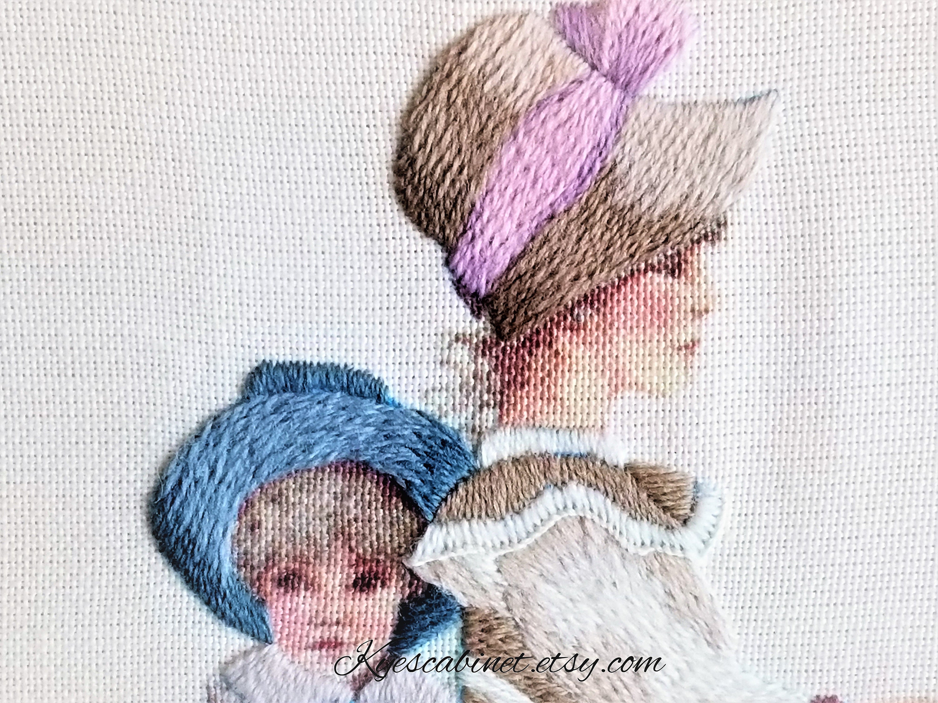 Completed Framed Needlepoint in Line From the - Etsy