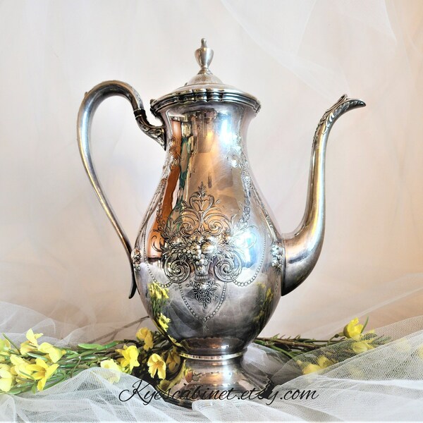 Embossed Teapot - Etsy