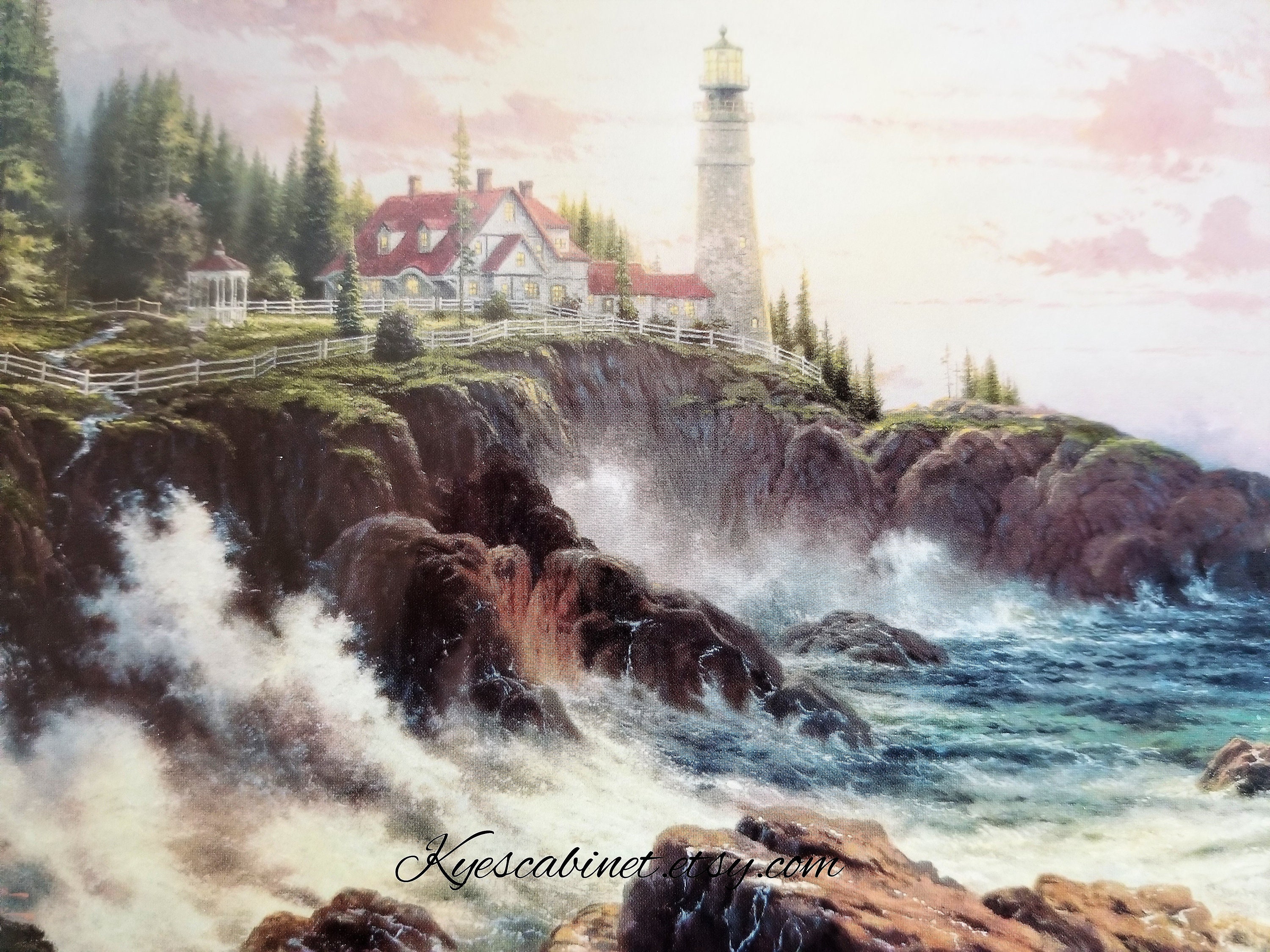 Thomas Kinkade Lighthouse Paintings