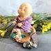 Cute Shaolin Little Monk Figurines Set of 3, Very Detailed Miniature ...