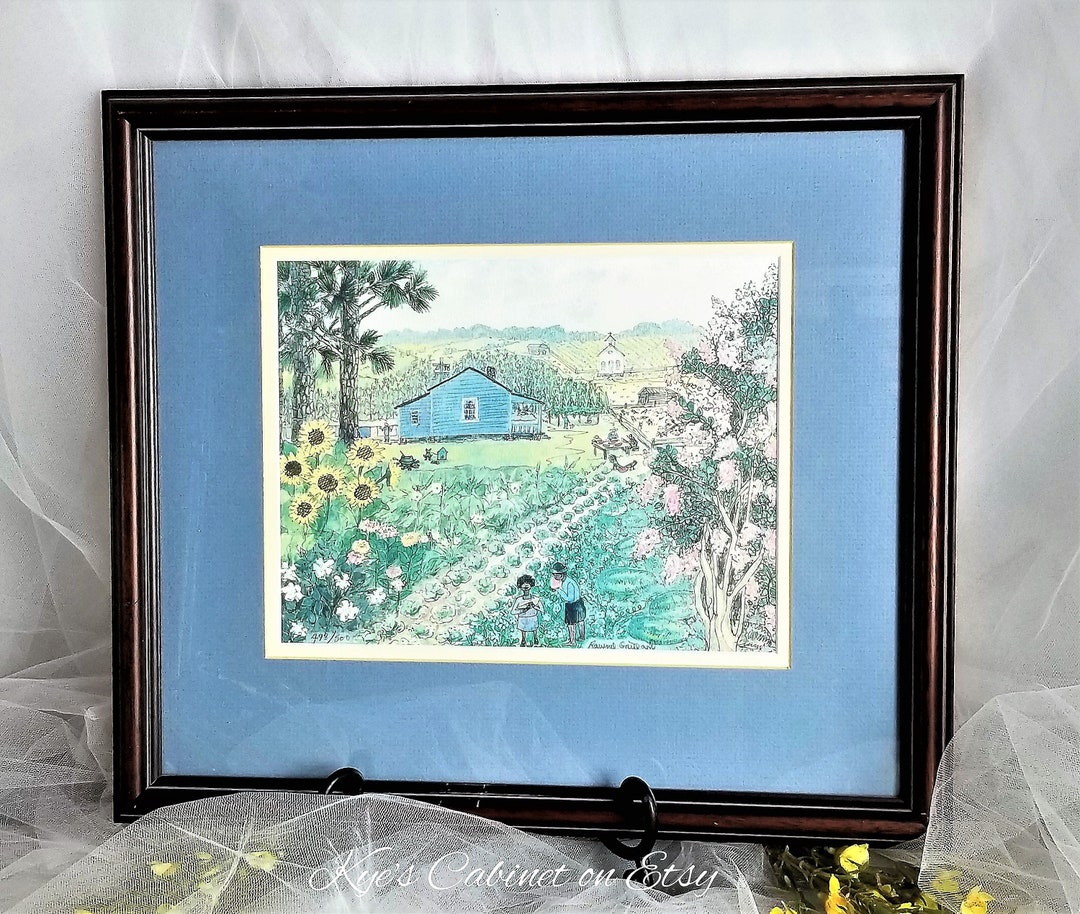Samuel Ravenel Gaillard Watercolor Print: "summer in the Lowcountry ...