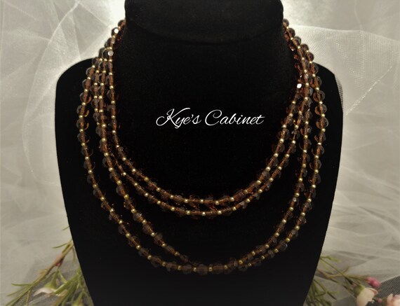 60 inch crystal beaded necklace store