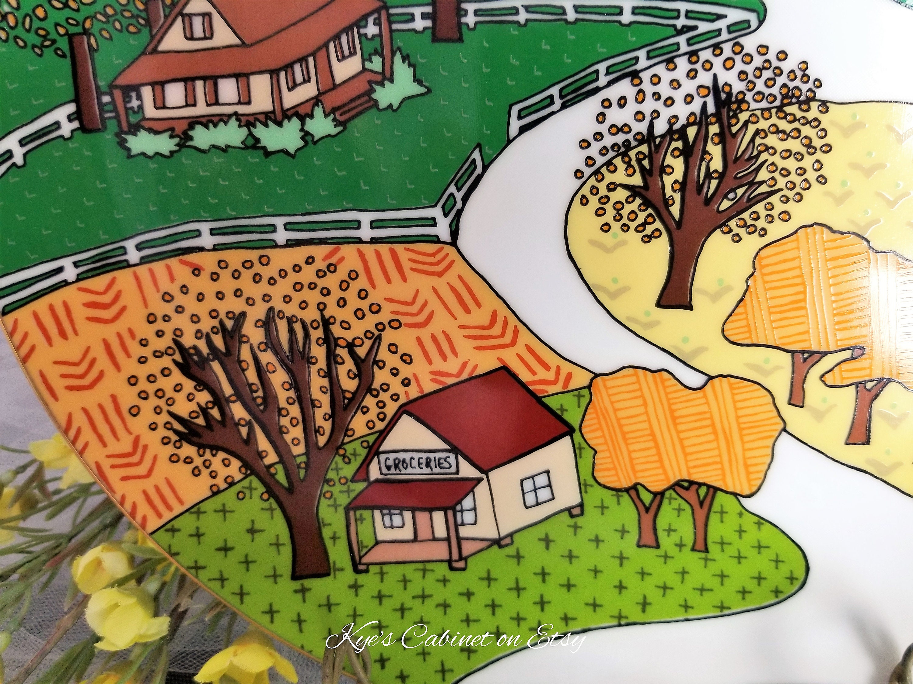 Friends of World Wide Art Studios Plate Limited Edition of | Etsy