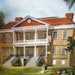 Gorham Southern Landmark Series Plate liberty Hall Painting by John ...