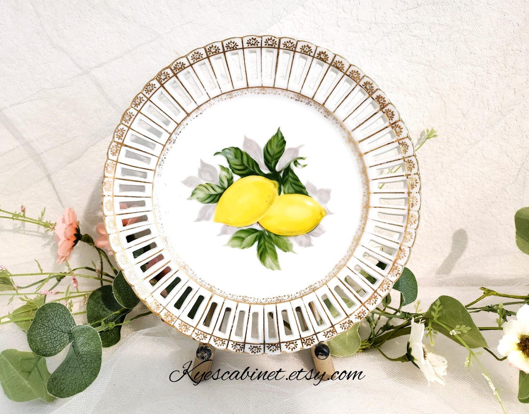 UCAGCO Reticulated Fruit Plate, Decorative Wall Hanging Grape Plates ...