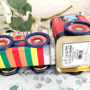 Collectible Life Savers Engine Truck Tin, Vintage Five Flavor Candy Tin ...