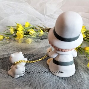 Bumpkins Figurines by Fabrizio police Officer With Dog, Cop Figurine ...