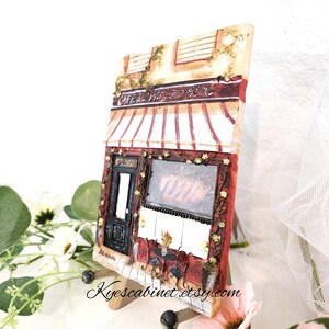 Paris Storefront Wall Art 3D Plaque Set of 4, Kate Mcrostie French ...