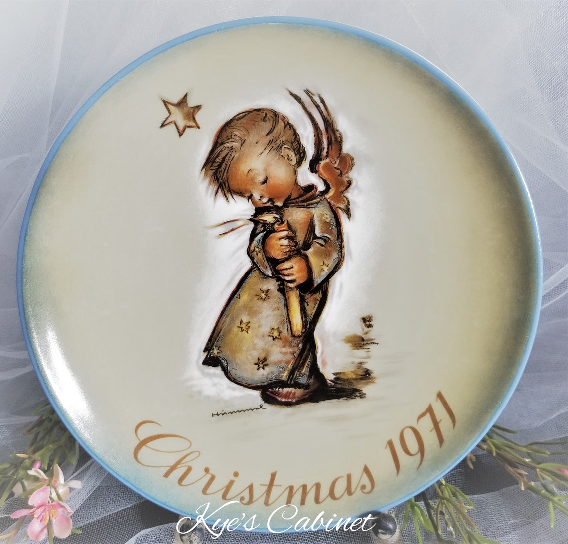 Sister Berta Hummel Christmas Plate 1971 Limited First | Etsy