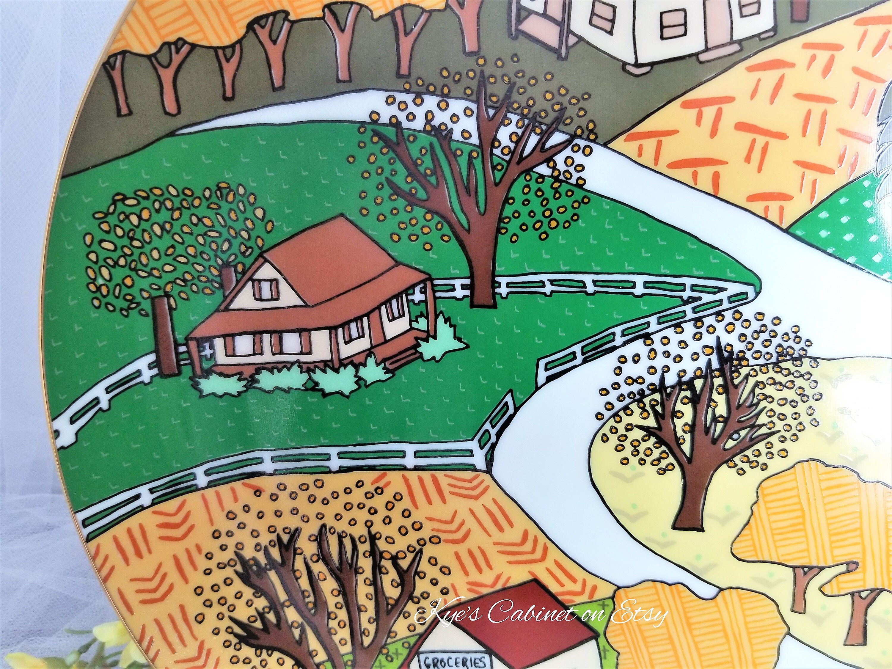 Friends of World Wide Art Studios Plate Limited Edition of | Etsy