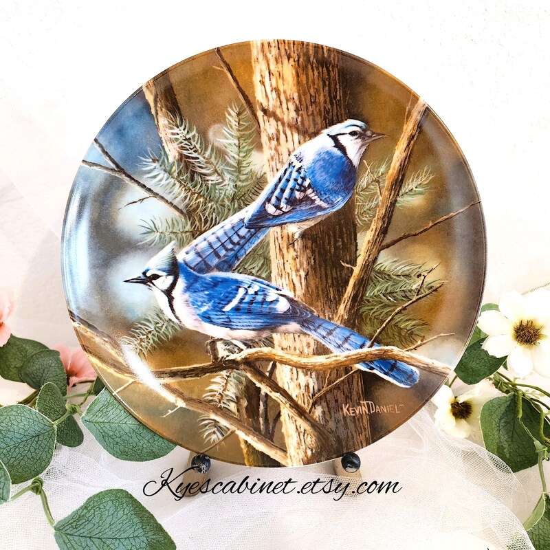 Bluebird Plate - Etsy