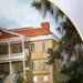 Gorham Southern Landmark Series Plate liberty Hall Painting by John ...