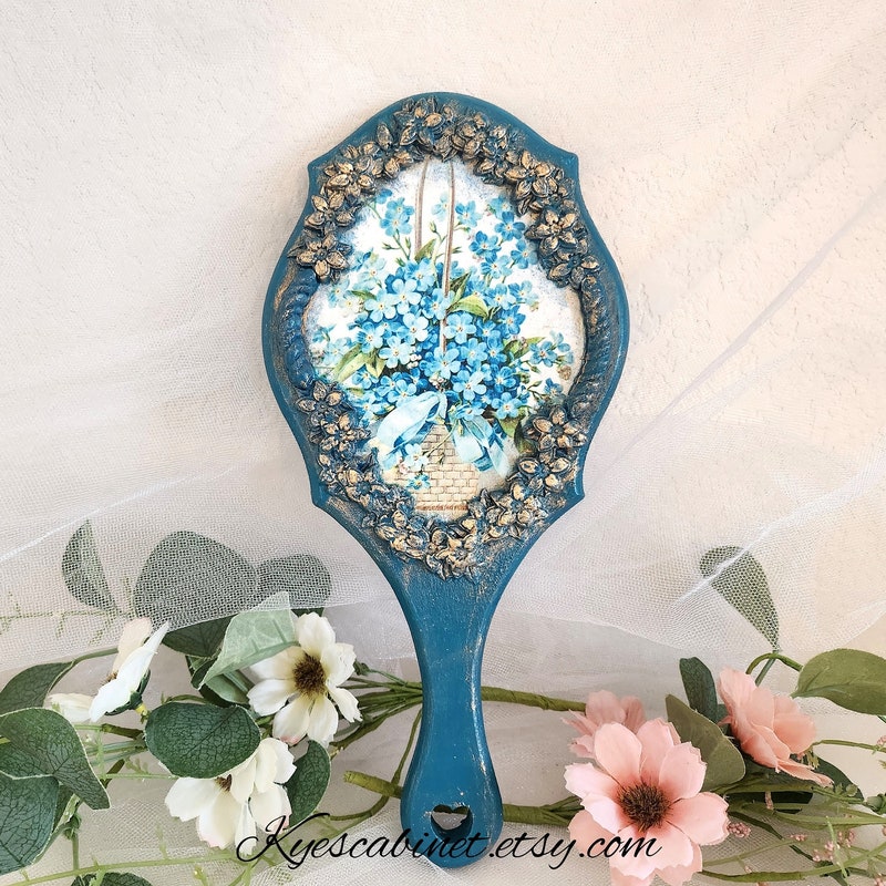 Hand Painted Mirror - Etsy