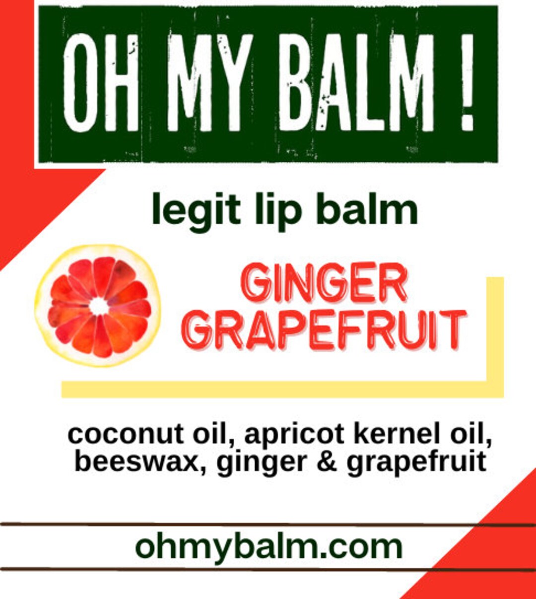 Lip Balm Grapefruit Ginger Legit Lip Saver Best Lip Balm Ever You Never ...