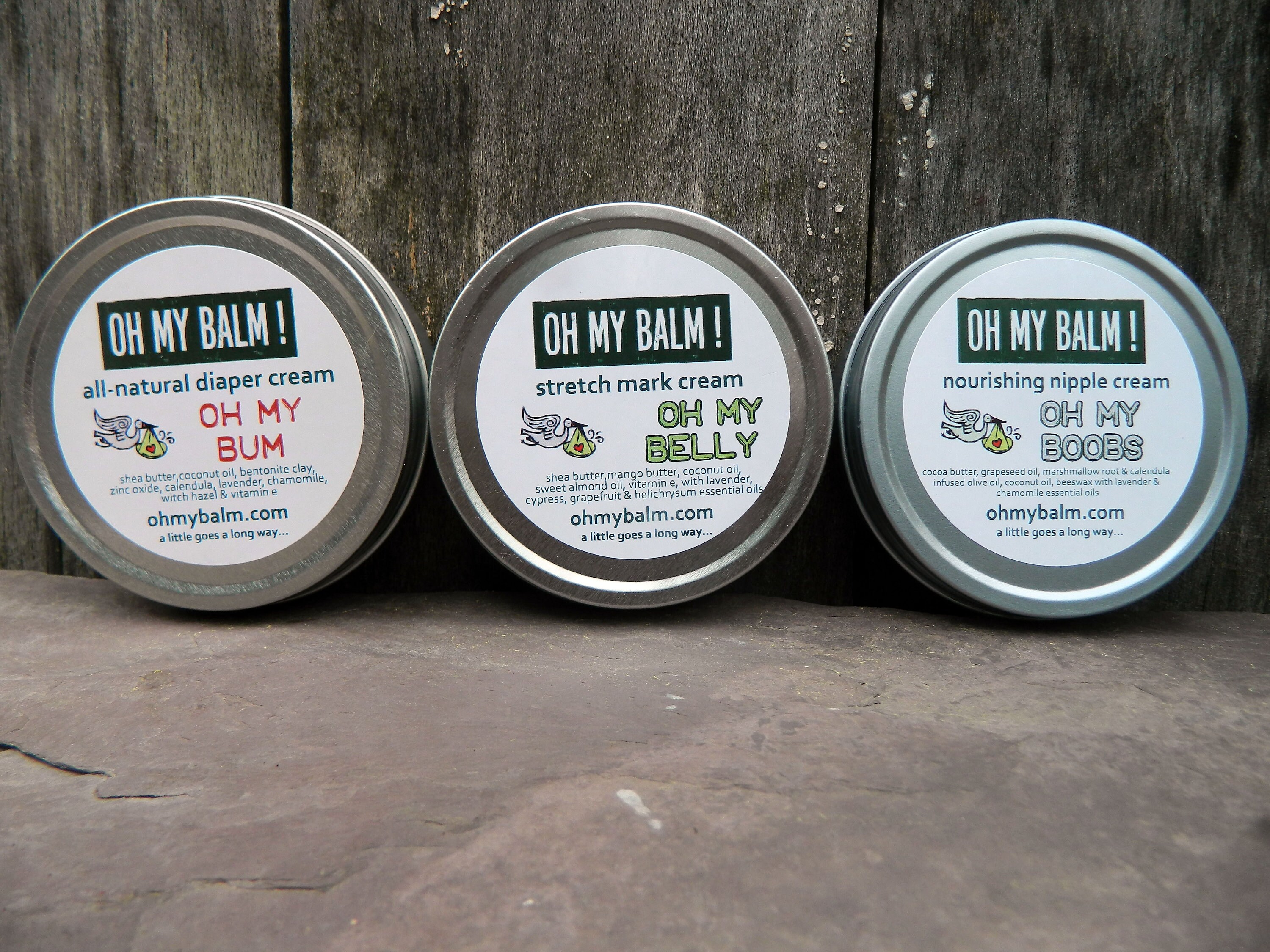 Oh My Bum Diaper Cream All-natural Diaper Rash Cure Bottom Protector ...