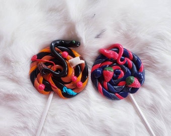 Snake Lollipop - Etsy