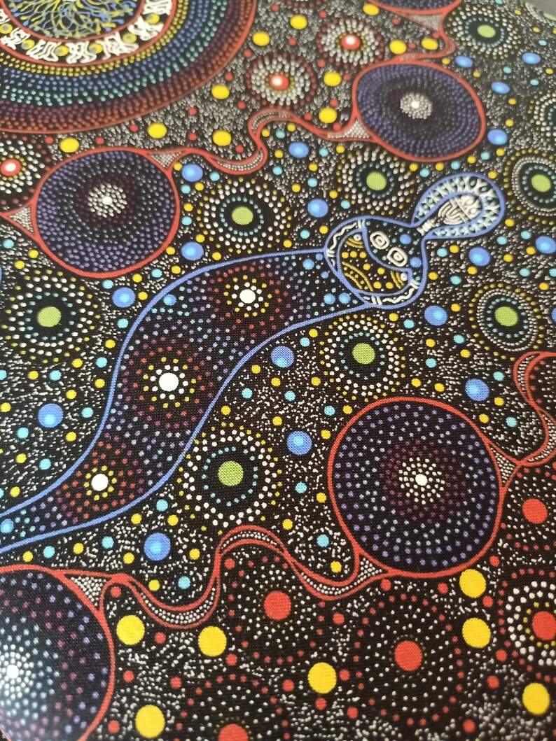 1m Australian Aboriginal Fabric. One Metre Length - Etsy