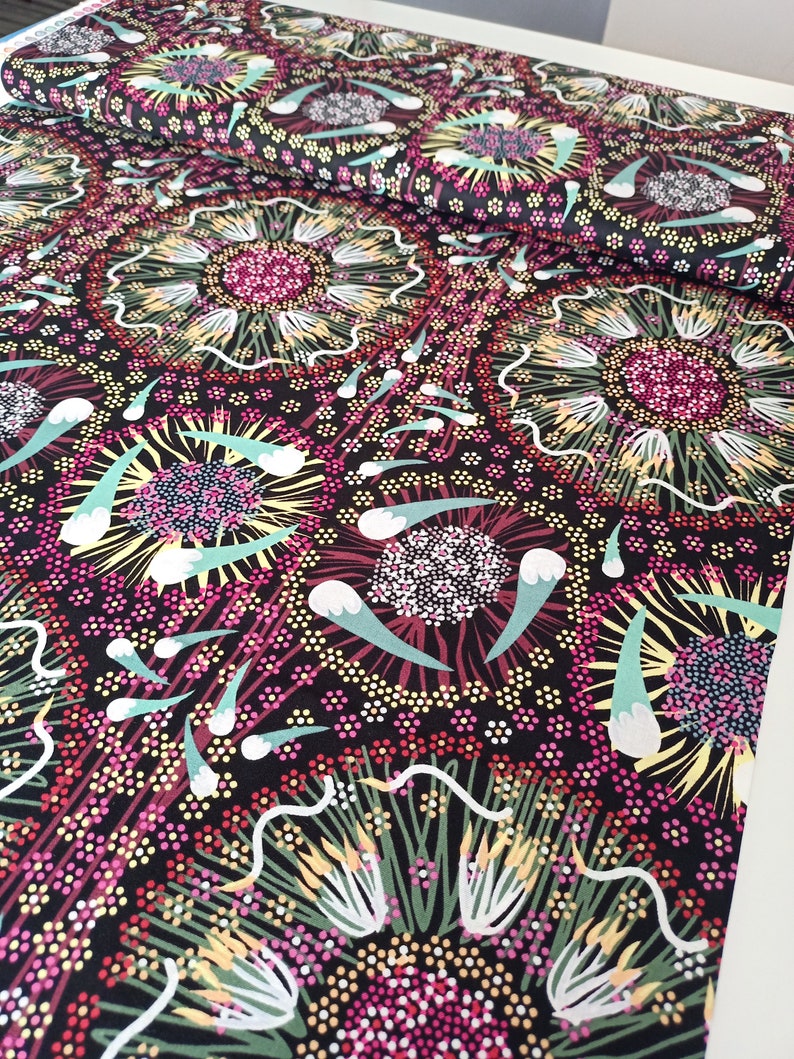 Australian Aboriginal Fabric-half Metre-cotton-quilting - Etsy