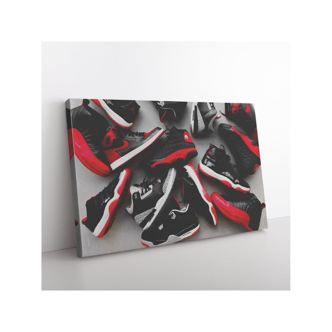 Jordan Retro Poster Canvas - Etsy
