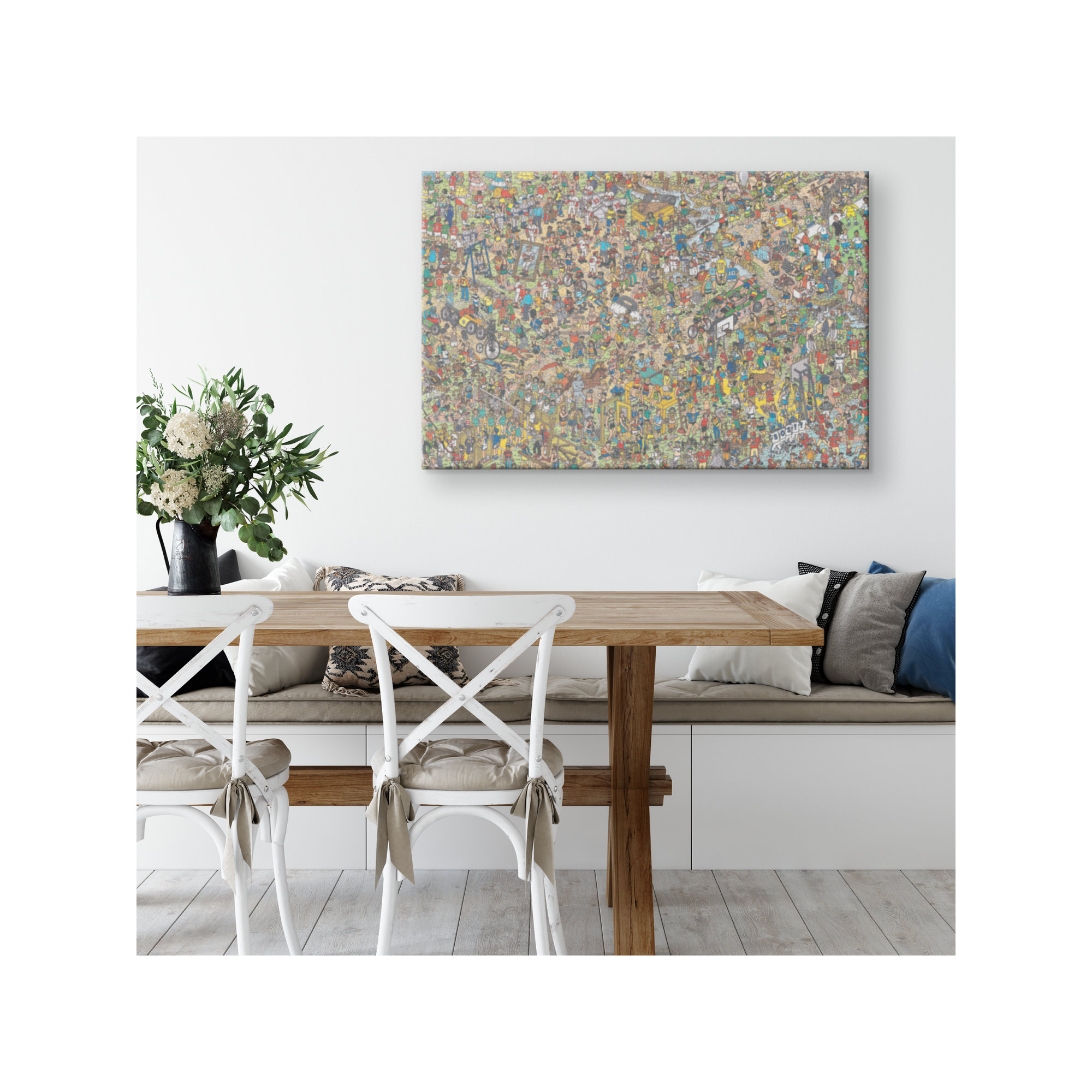 Where's Waldo Poster Canvas - Etsy