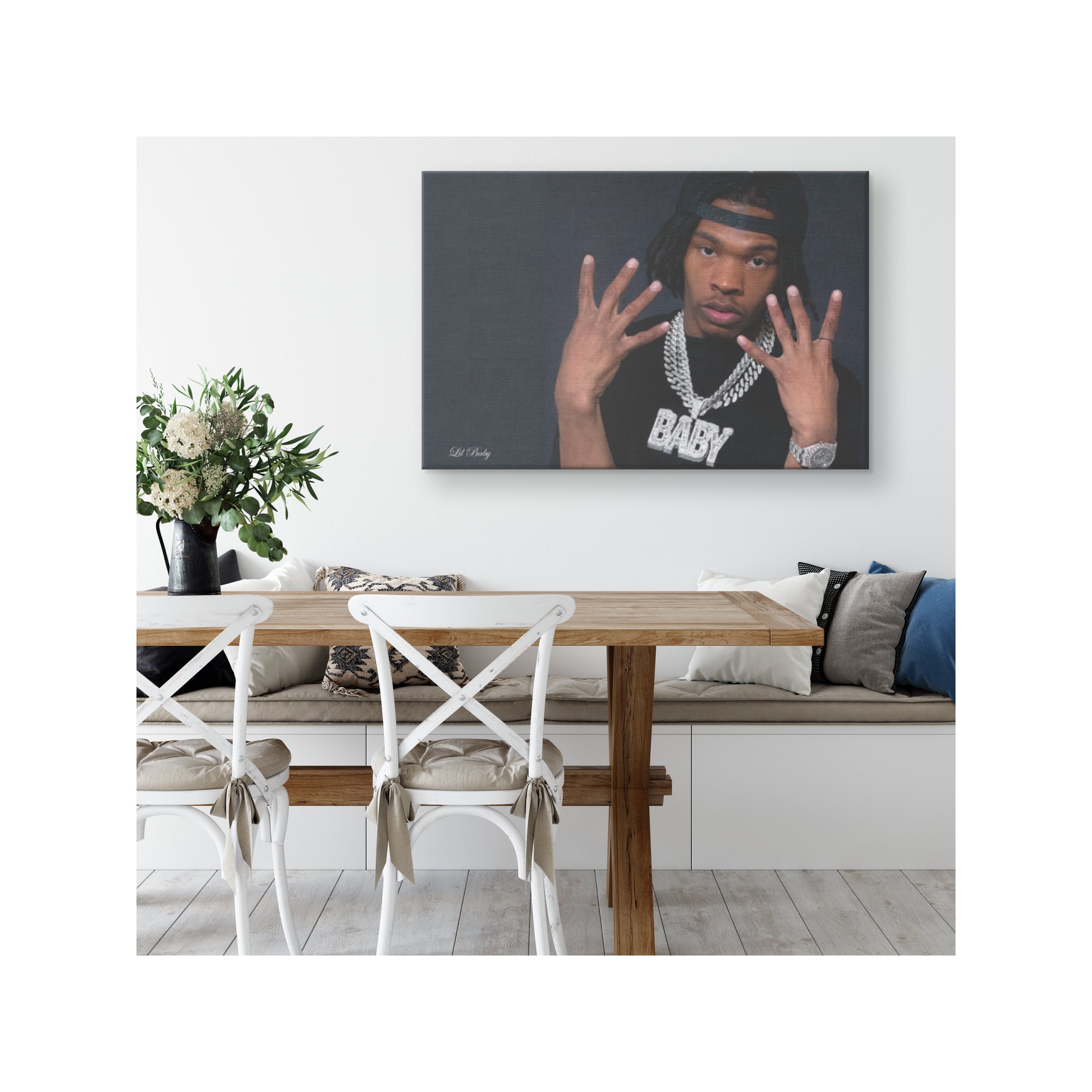 Lil Baby Poster Canvas - Etsy