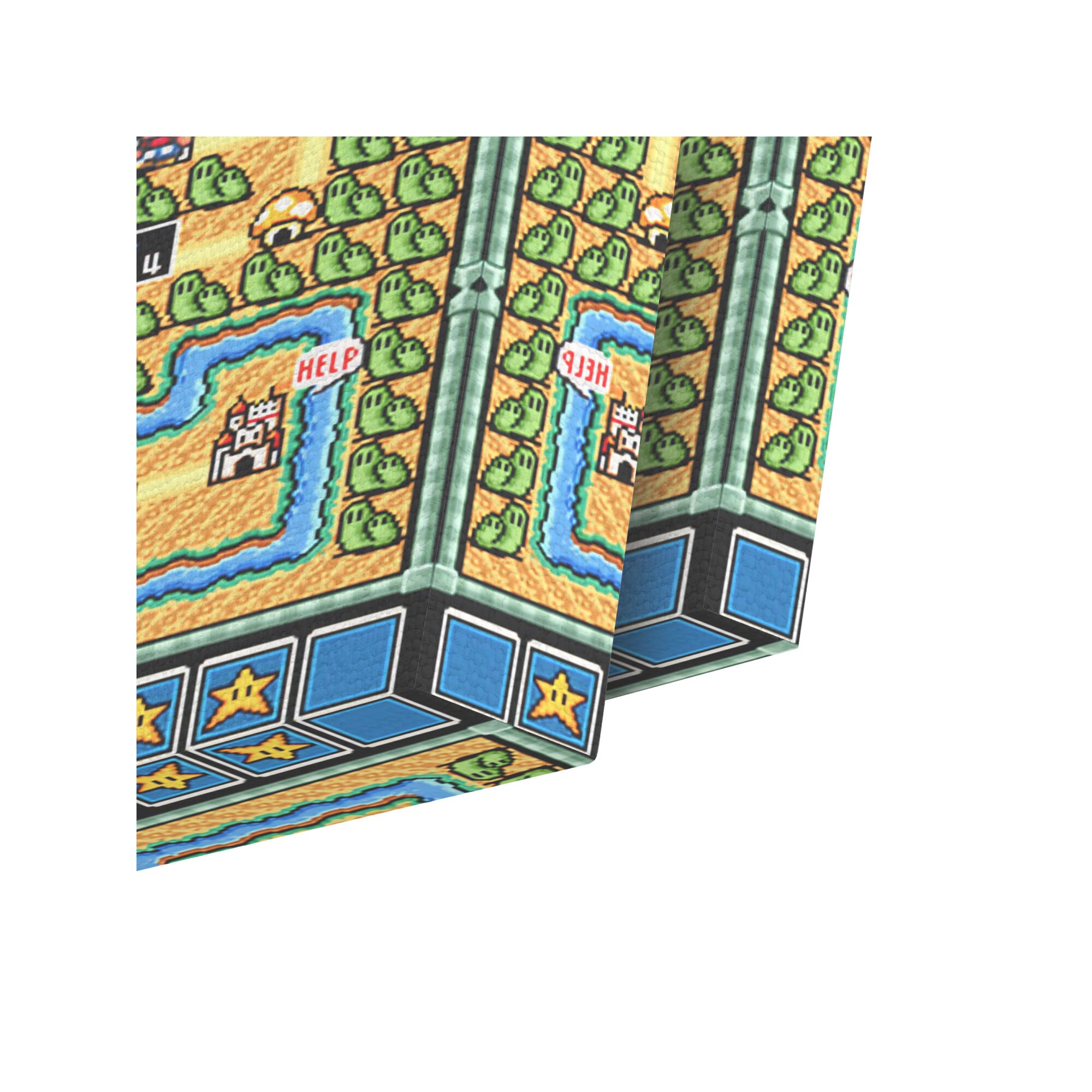 Super Mario 3 Map -canvas Poster - Etsy