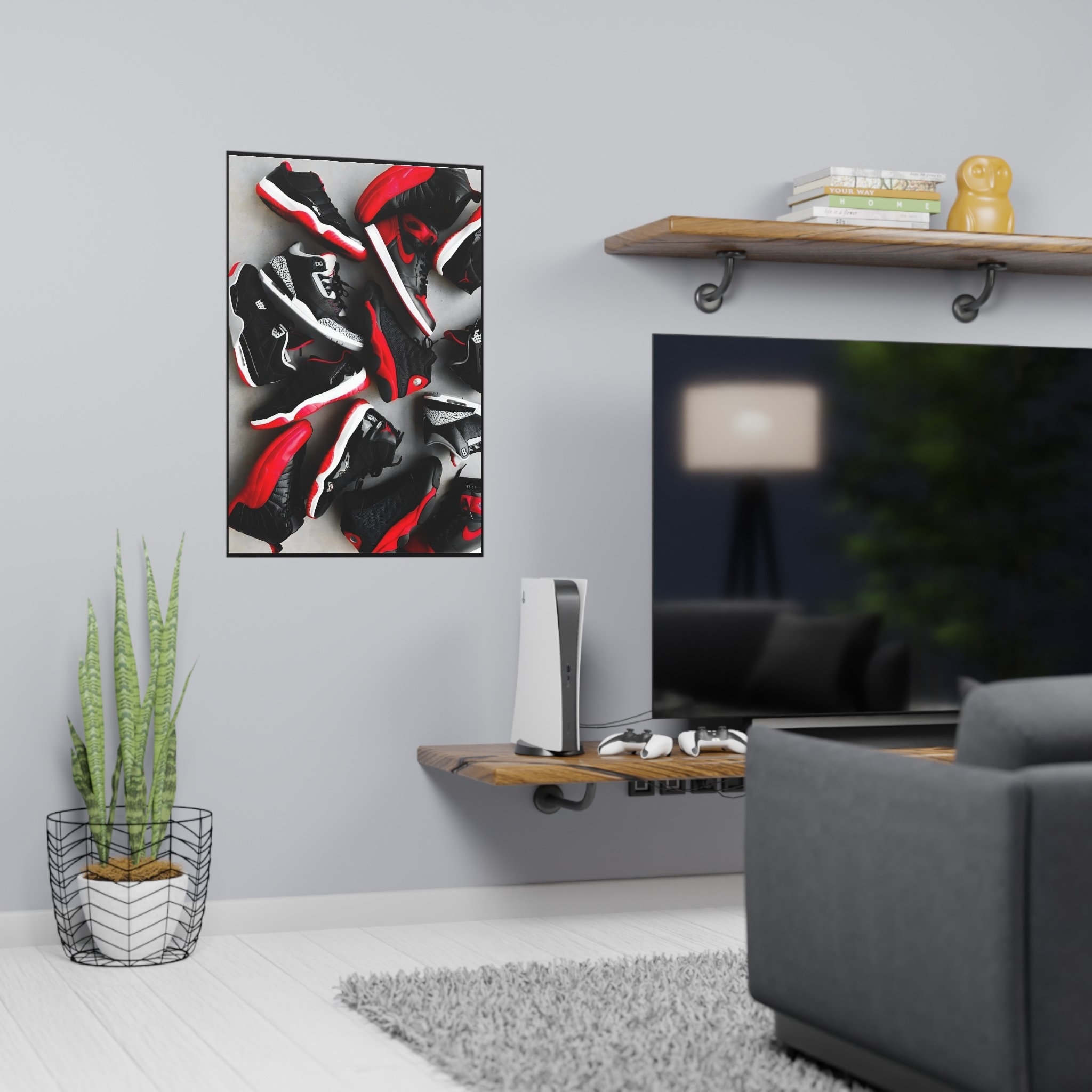 Retro Jordan Poster - Etsy