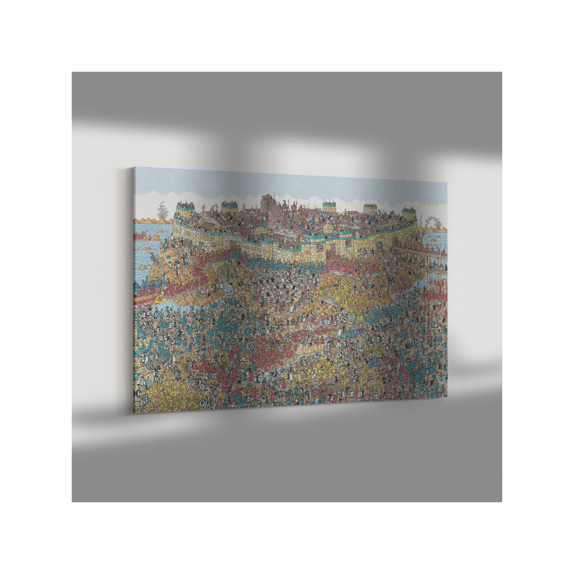 Where's Waldo Poster Canvas 4 - Etsy
