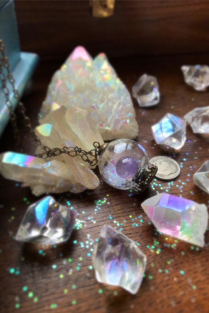 The Augury- Crystal Ball Scrying Witch Floating Stardust Fortune Teller ...