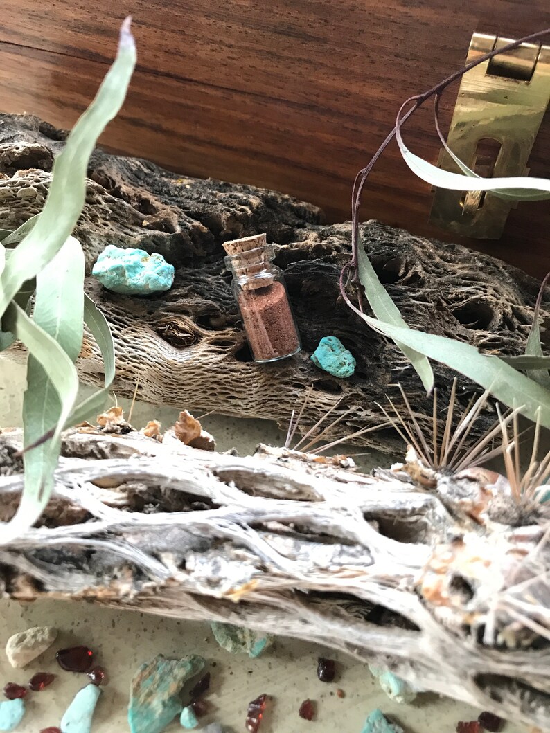 Sedona Boynton Canyon Vortex Sand Dirt Vial Natural Curios Metaphysical ...