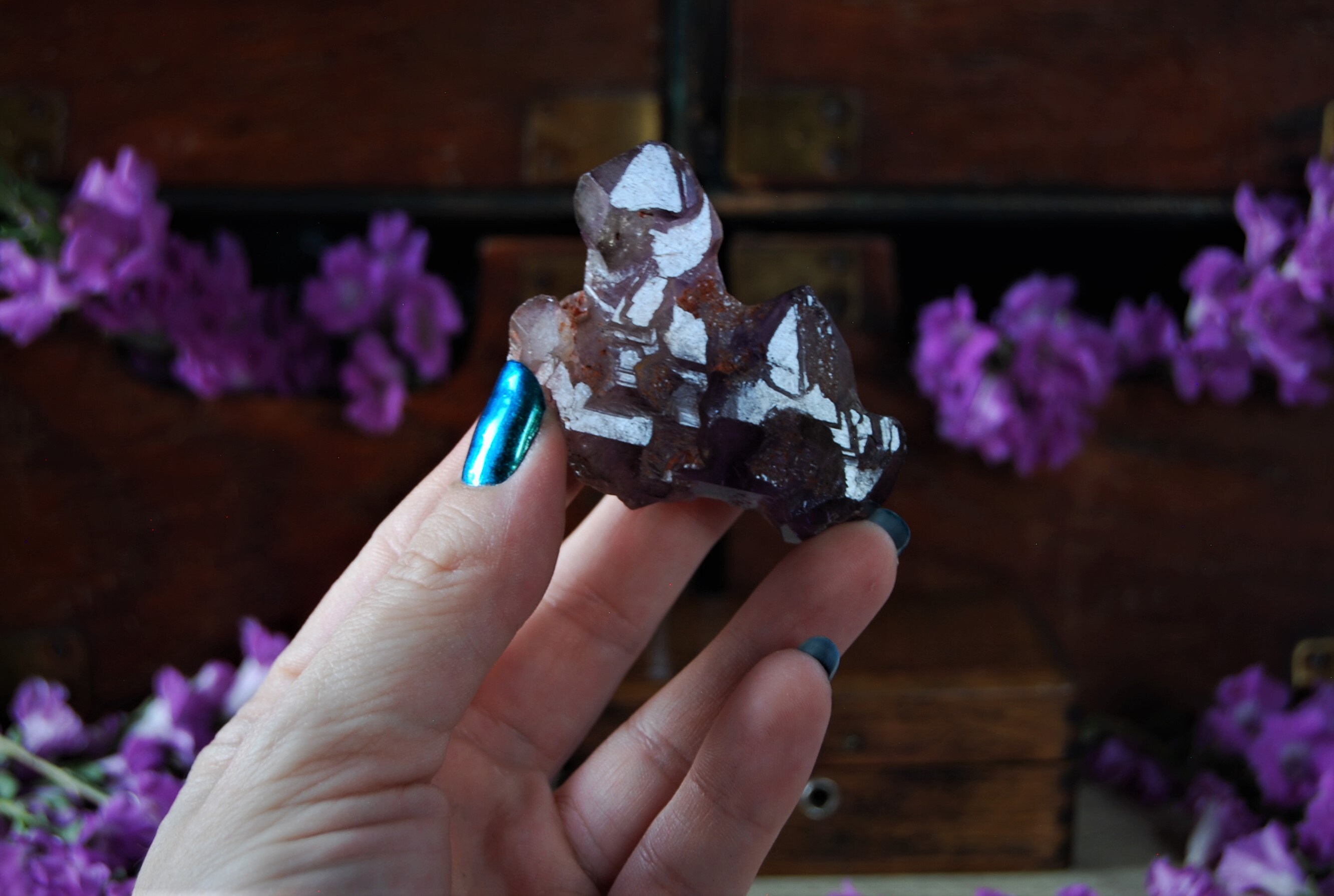 Ultra Rare Elestial Super Seven Amethyst Floating Castle | Etsy