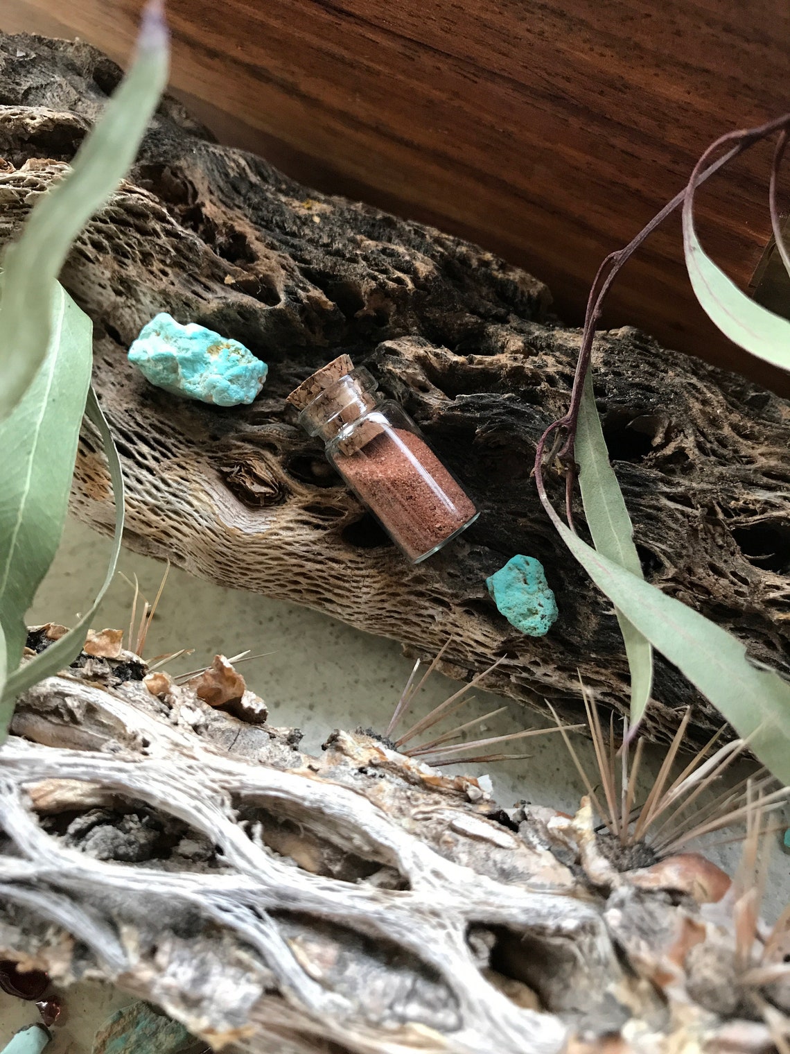 Sedona Boynton Canyon Vortex Sand Dirt Vial Natural Curios Metaphysical ...