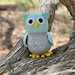 Owl Family Knitting Pattern: Knit Bird Soft Toy (PDF Download) - Etsy
