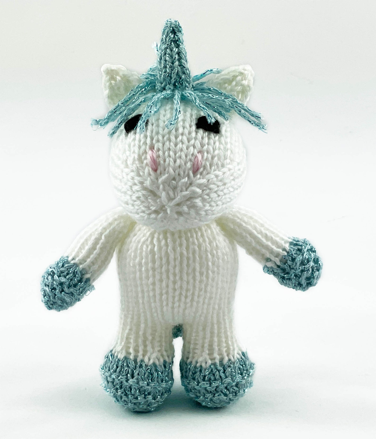 Unicorn Family Knitting Pattern Worked Flat Two Needles Easy - Etsy ...